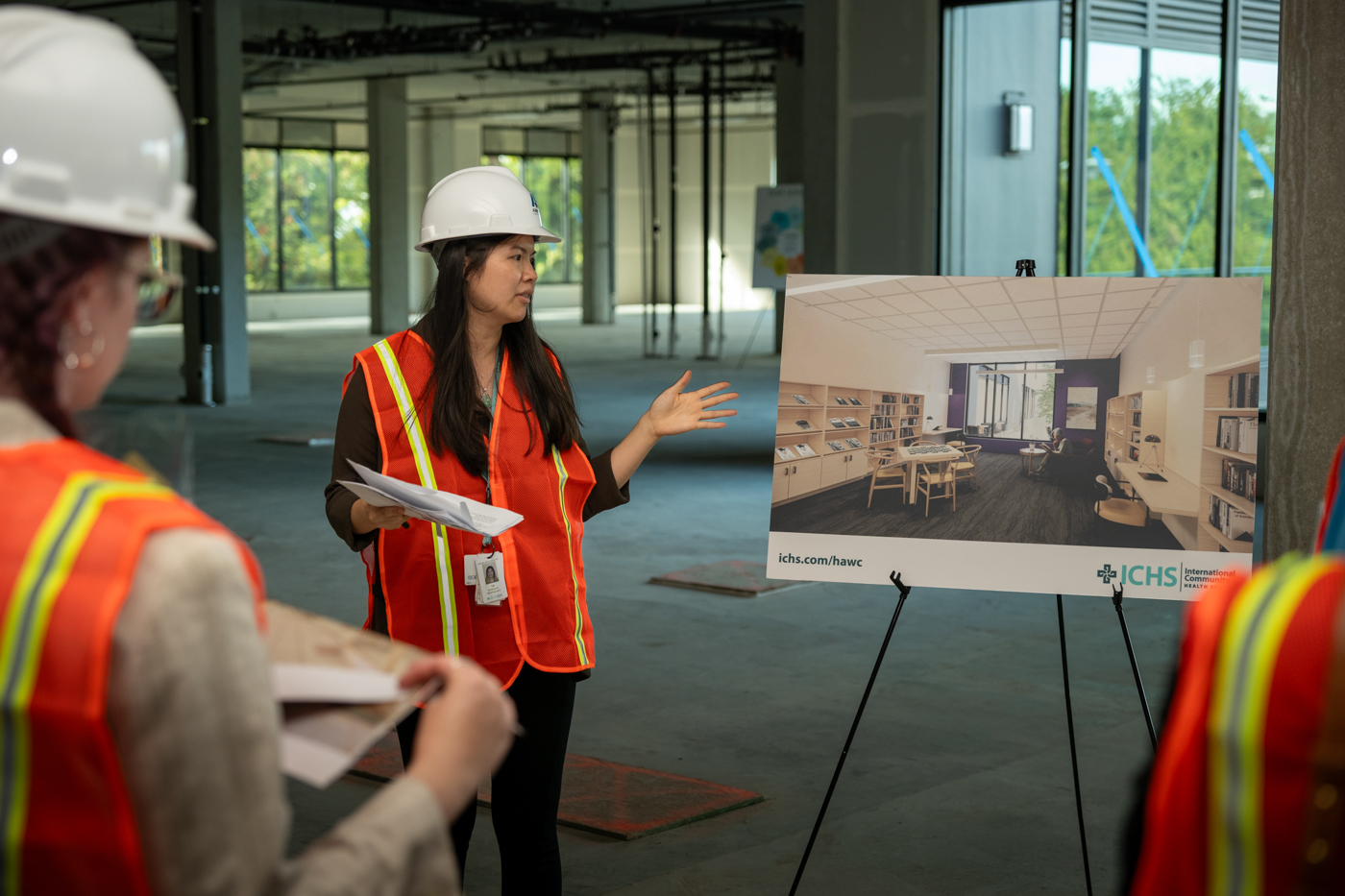 ICHS Foundation hosts a walkthrough of the future Ron Chew Healthy ...